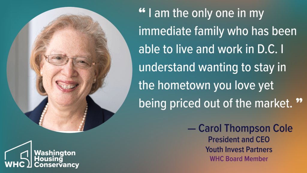 5 Years 5 Stories: Carol Thompson Cole - Washington Housing Conservancy